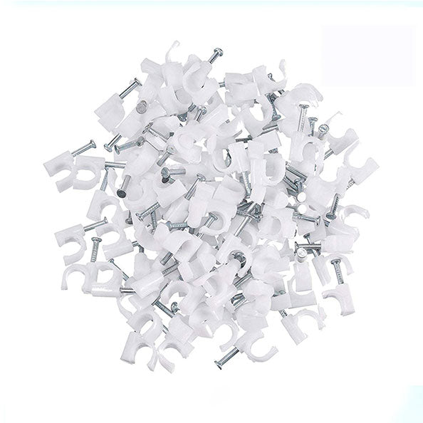 PVC plastic u shape cable wall clip – EmeraldGlobalLimited